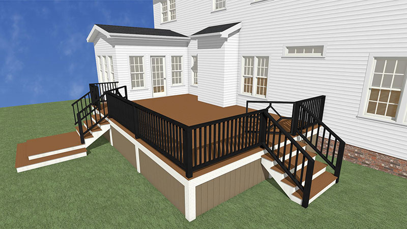 3D Drafting – Precision Deck and Patio – Premium NC Deck Builder